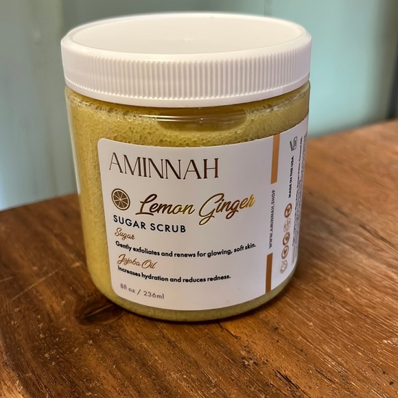 Bath & Body | Aminnah Lemon Ginger Sugar Scrub | Poshmark
